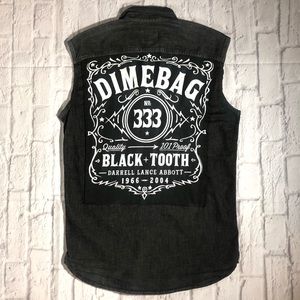 Shirts | Handmade Dimebag Pantera Rock Band Cutoff Vest | Poshmark